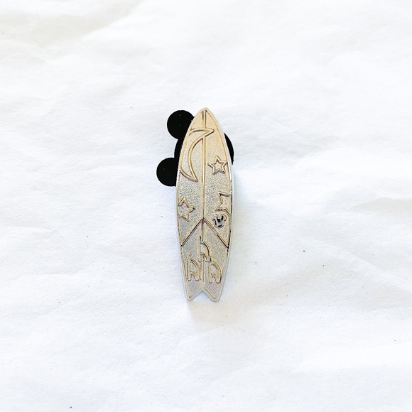 Disney | Accessories | Disney Chaser Surfboard Sorcerer Mickey Pin ...